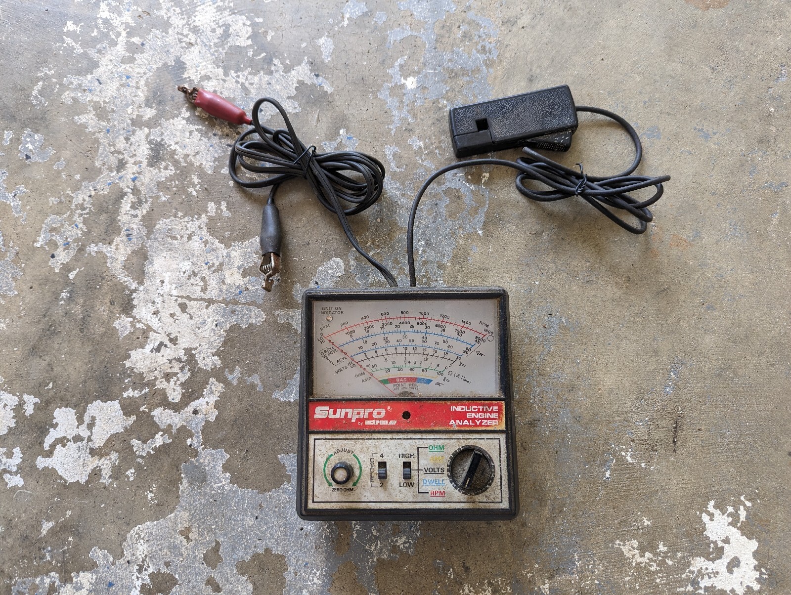 Suntune Inductive Engine Analyzer Model CP7673 SUNPRO CP 7673 for sale ...