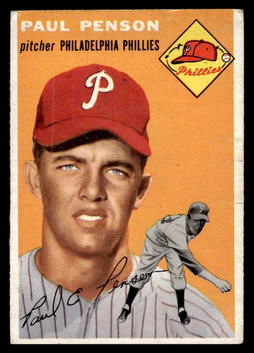 1954 Topps #236 Paul Penson Low to Mid Grade | eBay