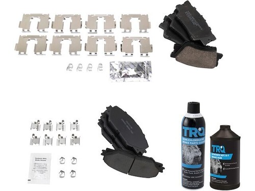 For 2009-2013 Toyota Matrix Brake Pad Set 29657RVQX 2010 2011 2012 2.4L ...