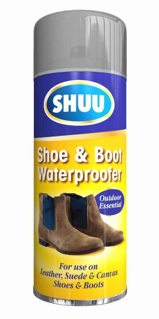 Waterproof Shoe & Boot Spray Leather Suede Canvas Shoe Protection 300ml ...