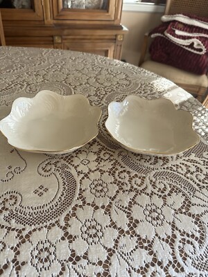Lenox Saybrooke 8" Scalloped Edge Bowl with 24k Gold Trim (Pair Of 2 ...