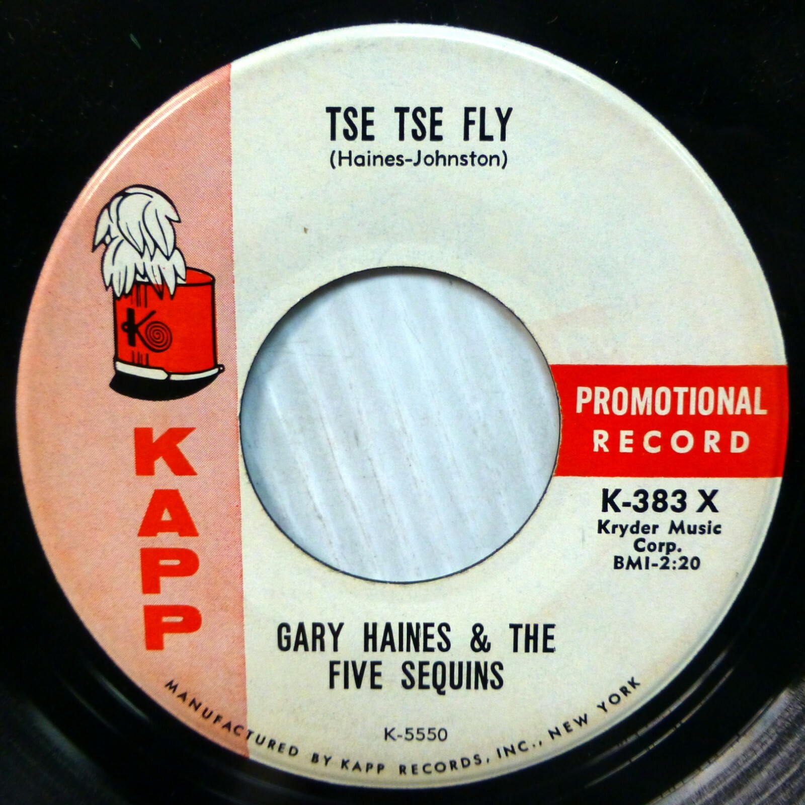 GARY HAINES & the 5 SEQUINS vg Promo 45 Another Girl Like You Tse Fly ...