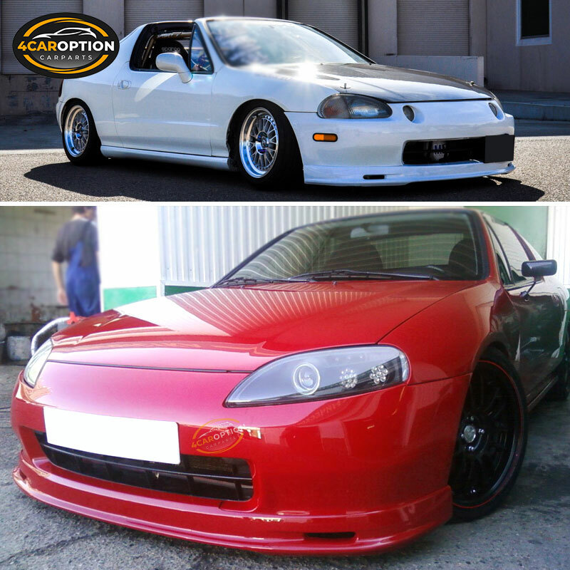 Fits 93-97 Honda Del Sol Mugen Style Front Bumper Lip Spoiler ...
