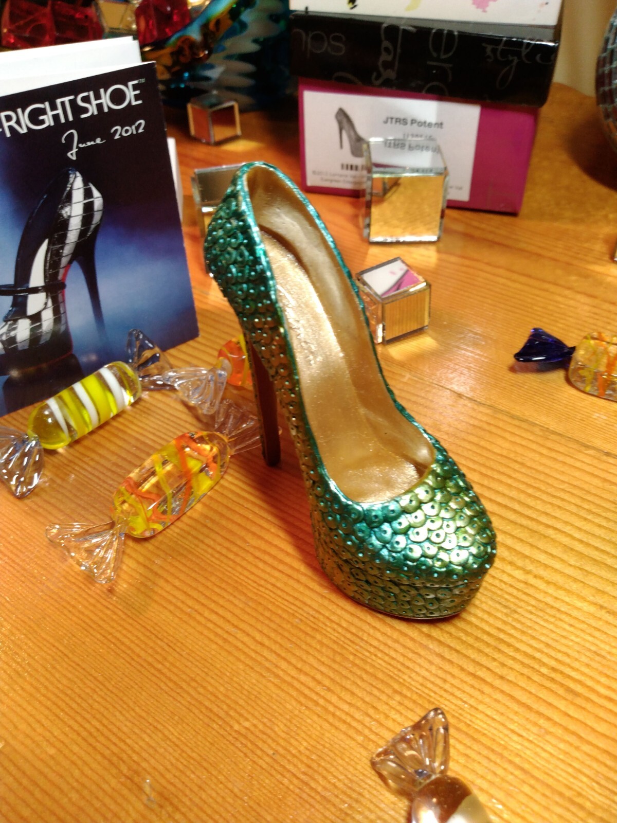 Just The Right Shoe POTENT 2012 JTRS by Raine #J120515 Evergreen | eBay