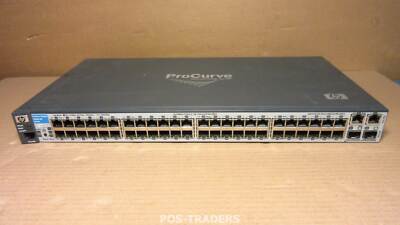 HP ProCurve 2510-48 Switch J9020A 48 Port 10/100 Managed 2x SFP Ports ...