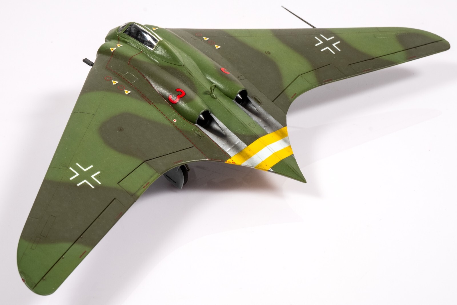 Pro-built 1/72 scale Horten Ho 229 Luft46 Luftwaffe Jet Interceptor | eBay