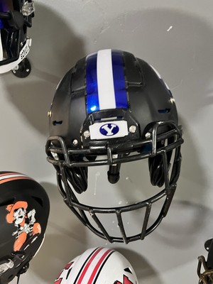 Custom BYU Schutt f7 football helmet | eBay