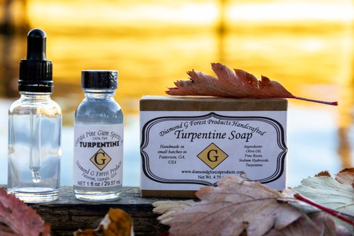 Diamond G Forest Turpentine Soap & 100% Pure Gum Spirit Of Turpentine ...