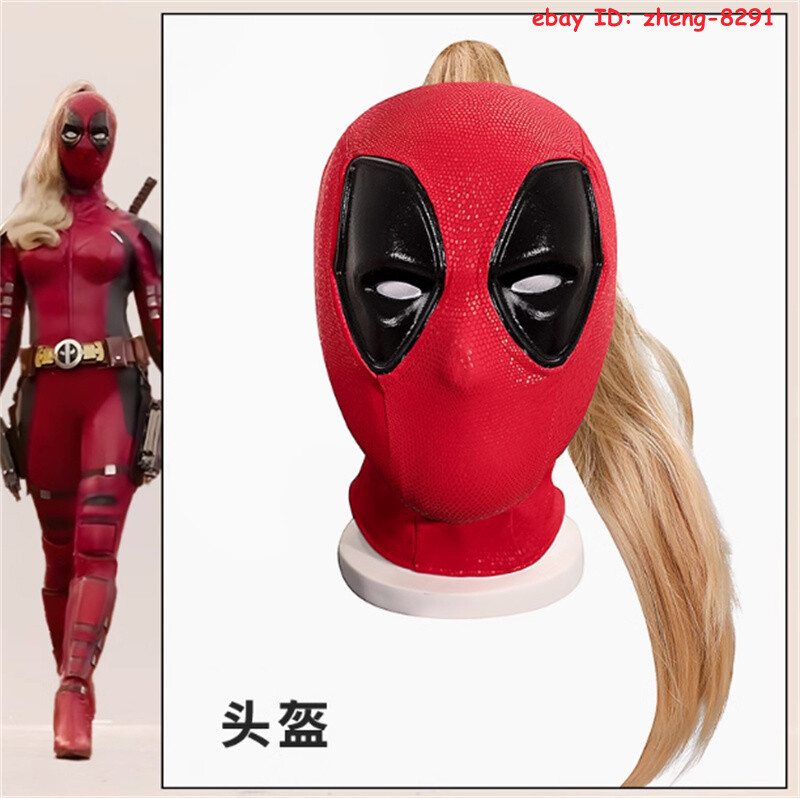 2025 Woman Deadpool 3 Halloween Jumpsuit Outfit Lady Pool Cosplay ...