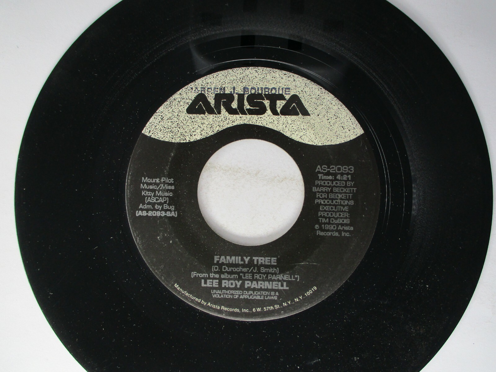 Lee Roy Parnell ‎Family Tree / Red Hot 45 Arista 1990 | eBay