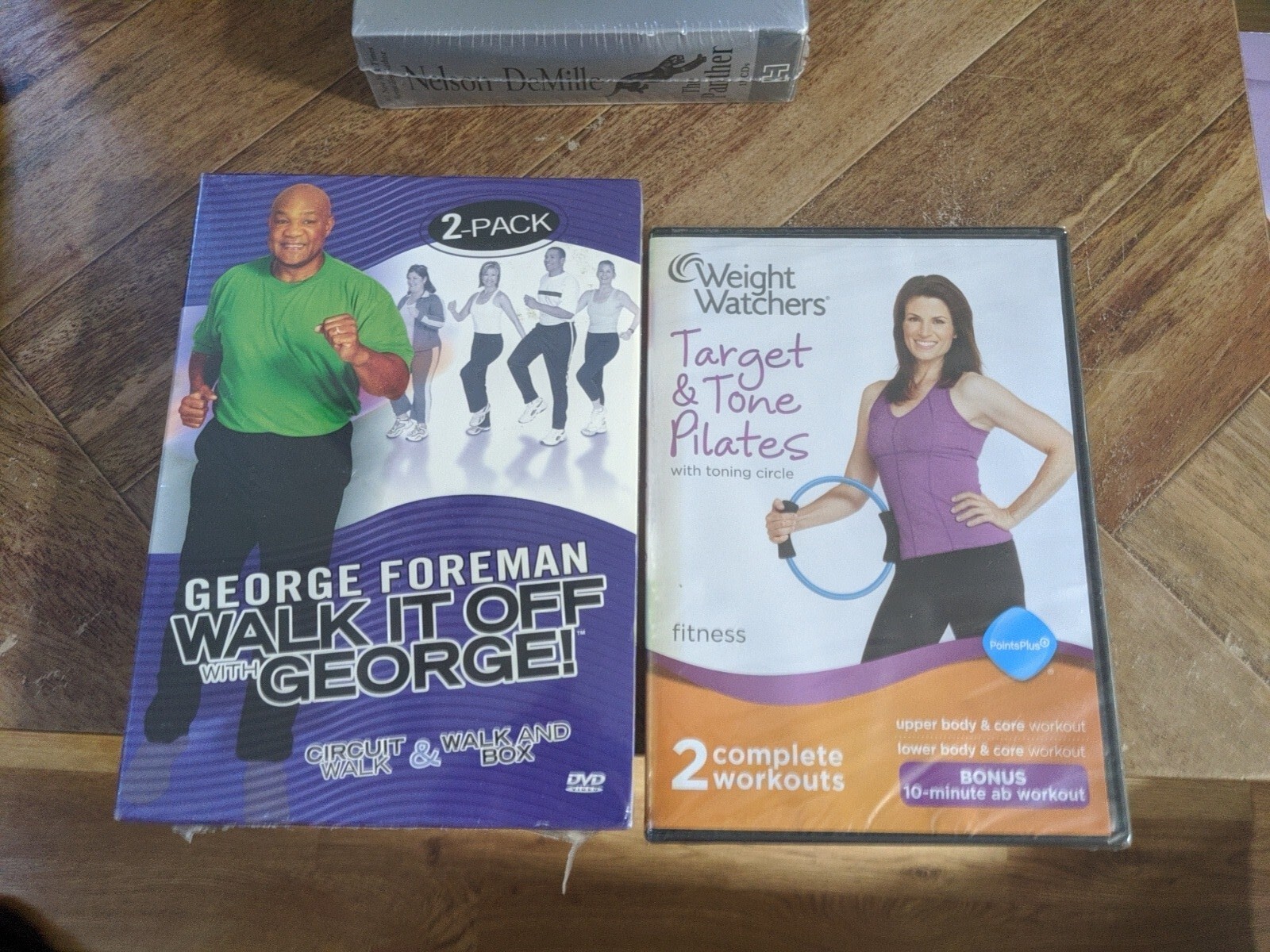 George Foreman - Walk It Off With George: 2-Pack (DVD, 2004, 2-Disc Set ...