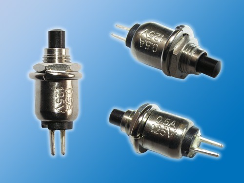 5x Micro Taster | schwarz | normal offen | Eingabetaster | Drucktaster ...