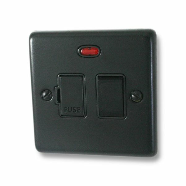 Classic Matt Black Plug Sockets Light Switches Dimmers - Whole Range ...