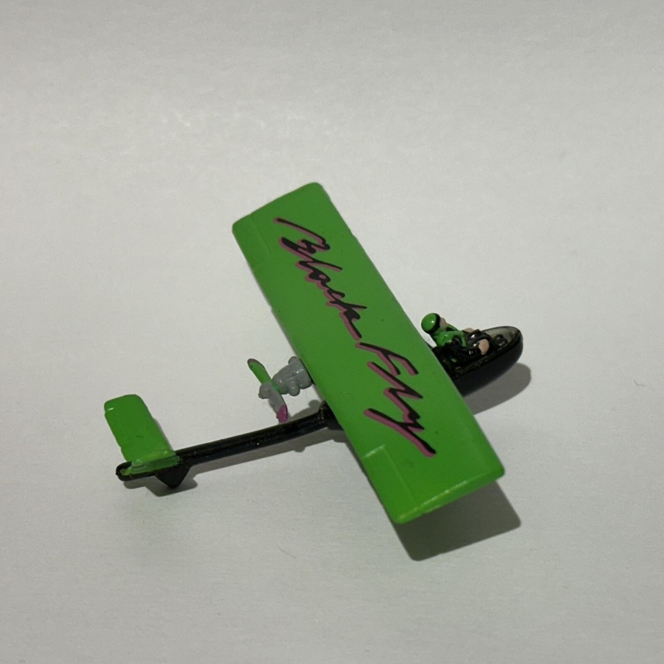 Micro Machines Ultra Light Aircraft (1992) Green Black Fly Airplane ...