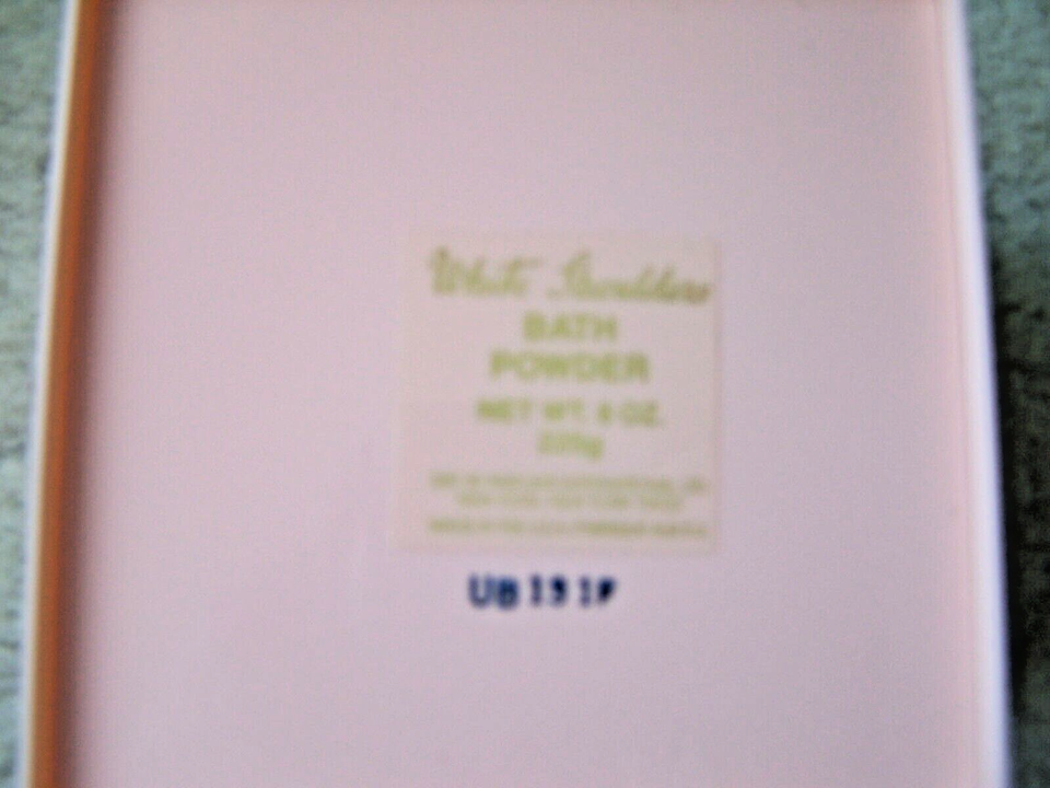 WHITE SHOULDERS by Evyan Dusting Nude Body Bath Powder 8 oz Unopened in ...