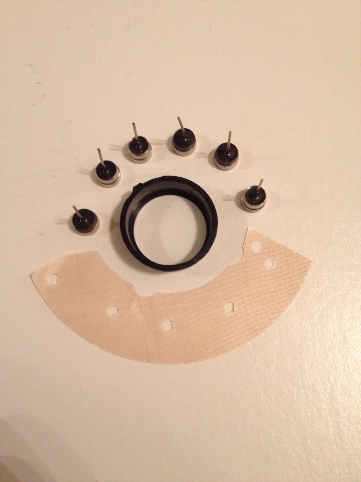 BOSCH WATER COOLED ALTERNATOR Diodes Tolerance Ring BMW 540,740 ...