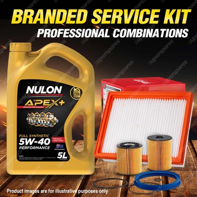 Oil Air Fuel Filter + 5L APX5W40 Oil Service Kit for Mini Cooper R50 1 ...