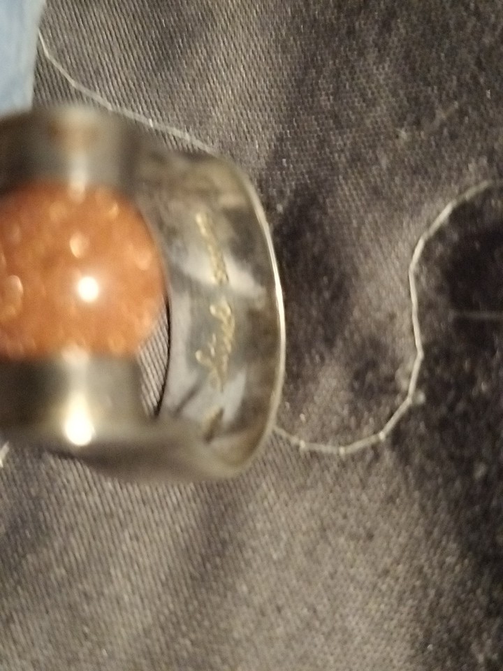 Silver Streak Sterling Silver 925 Ring With 12 Interchangeable Marble ...