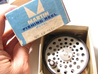 Martin 62 old fly fishing reel in original box | eBay