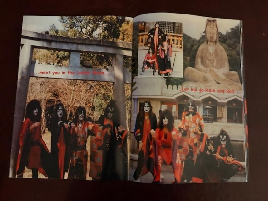 KISS Japan ‘77 Revisited Limited Fan Edition Photo Book *Rare Color ...