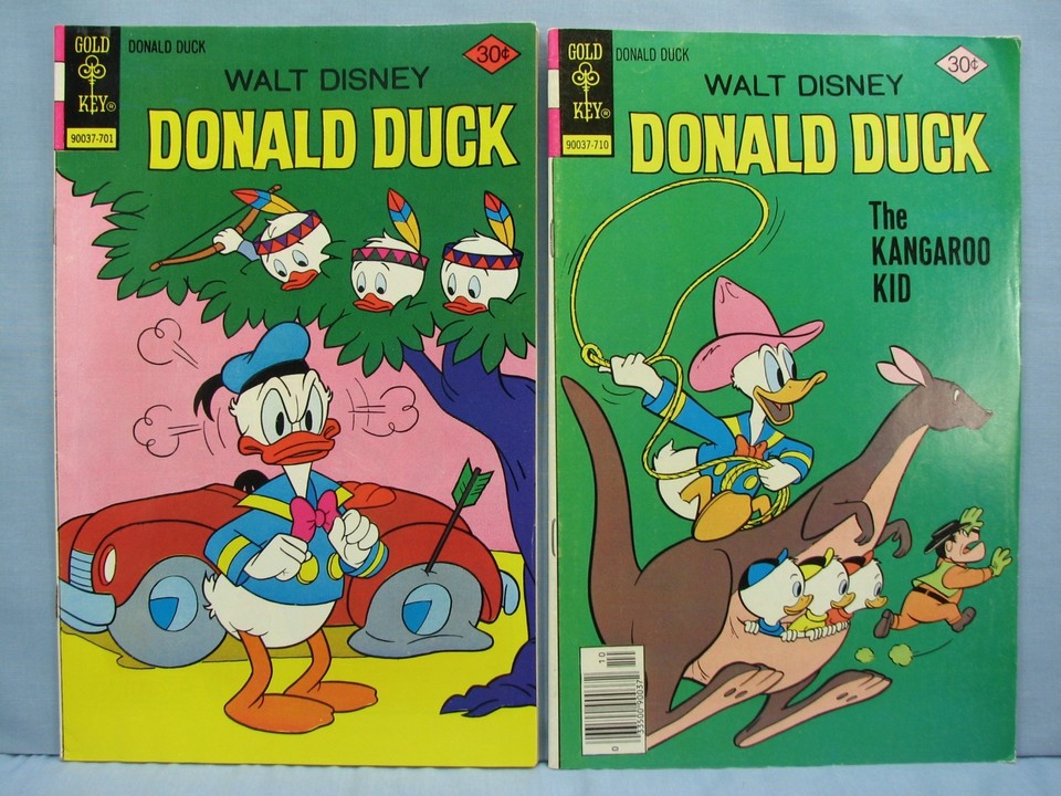 Lot of 12 Vintage Gold Key Walt Disney's Donald Duck Comic Books | eBay