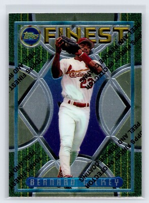 BERNARD GILKEY 1995 Topps Finest #318 St. Louis Cardinals (Film Left on ...