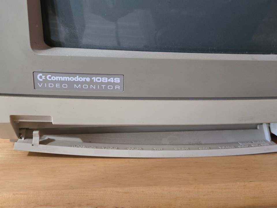 Commodore video monitor 1084S | eBay