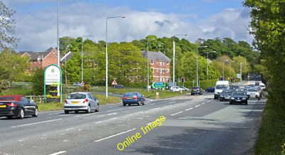 Photo 12x8 The A677 Blackburn road at its junction with the ring road ...