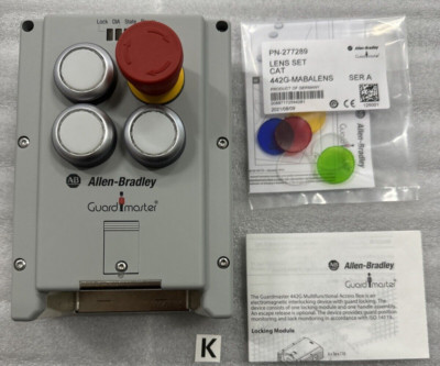 442G-MABR-UT-C04 ALLEN BRADLEY GUARD MASTER LOCK MODULE PTR UNIQUE SER ...