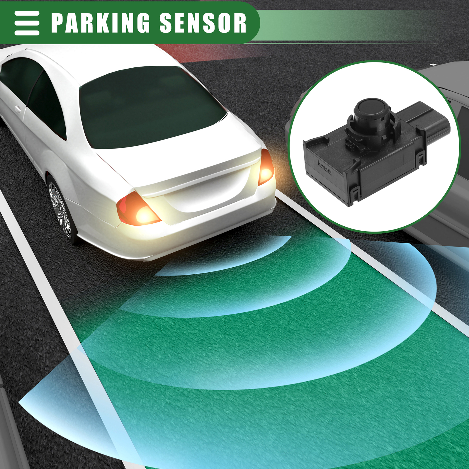 Piece of 4 Bumper PDC Backup Parking Reverse Assist Sensor fit for ...