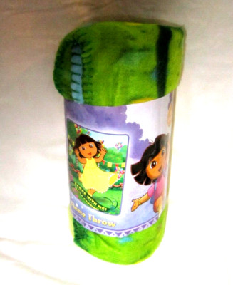 Unisex Kids Adult 46X60 Dora The Explorer Dance with Me Fleece Blanket ...