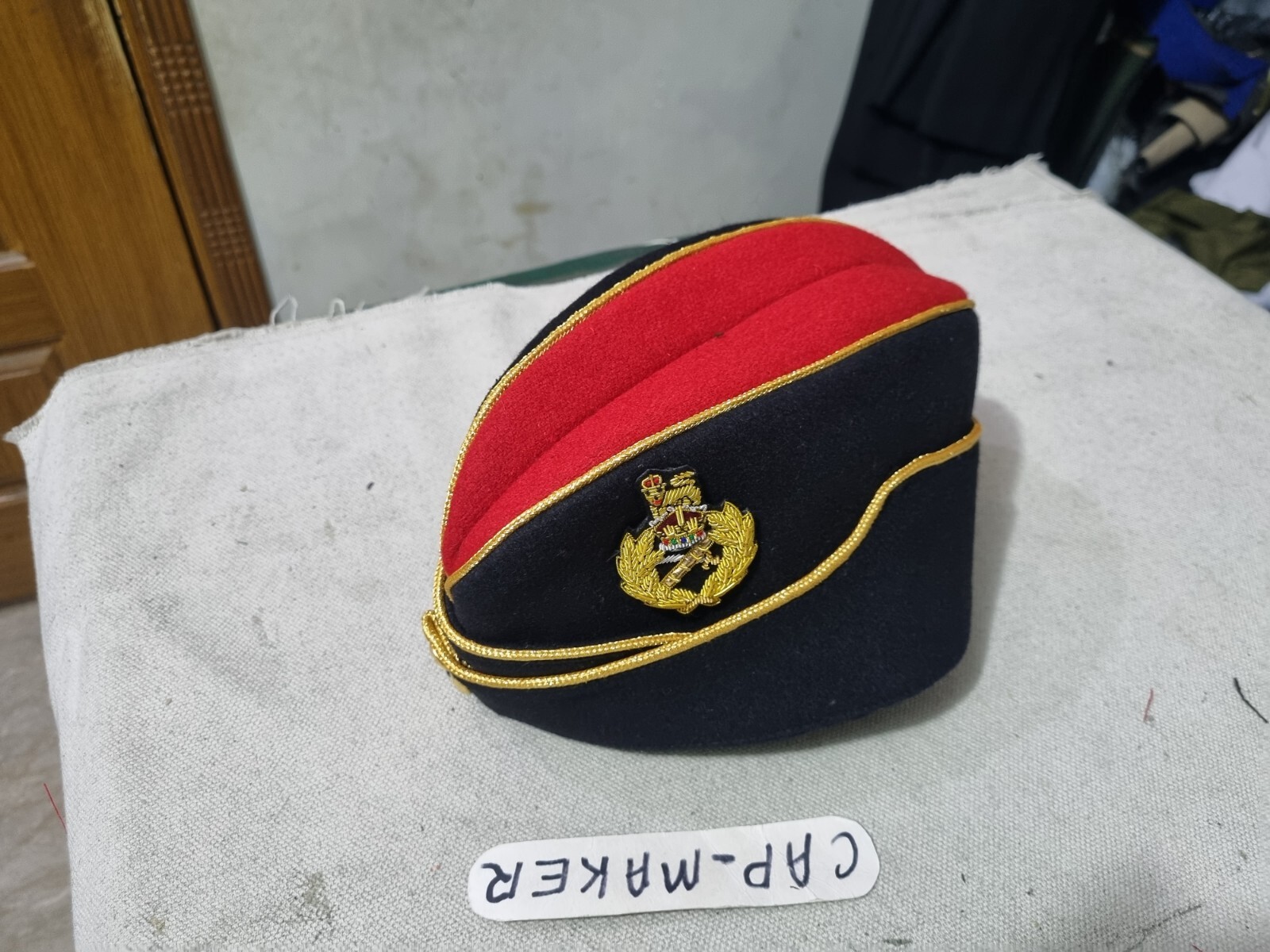 BRITISH GENERAL FIELD OFFR'S OVERSEA HAT (SIDE CAP) | eBay