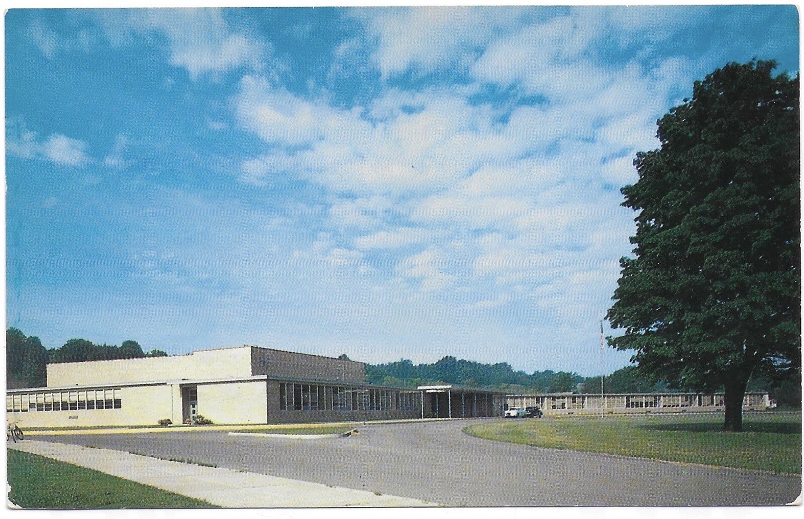 Postcard PA Corry Pennsylvania, Corry Area Junior-Senior High School ...
