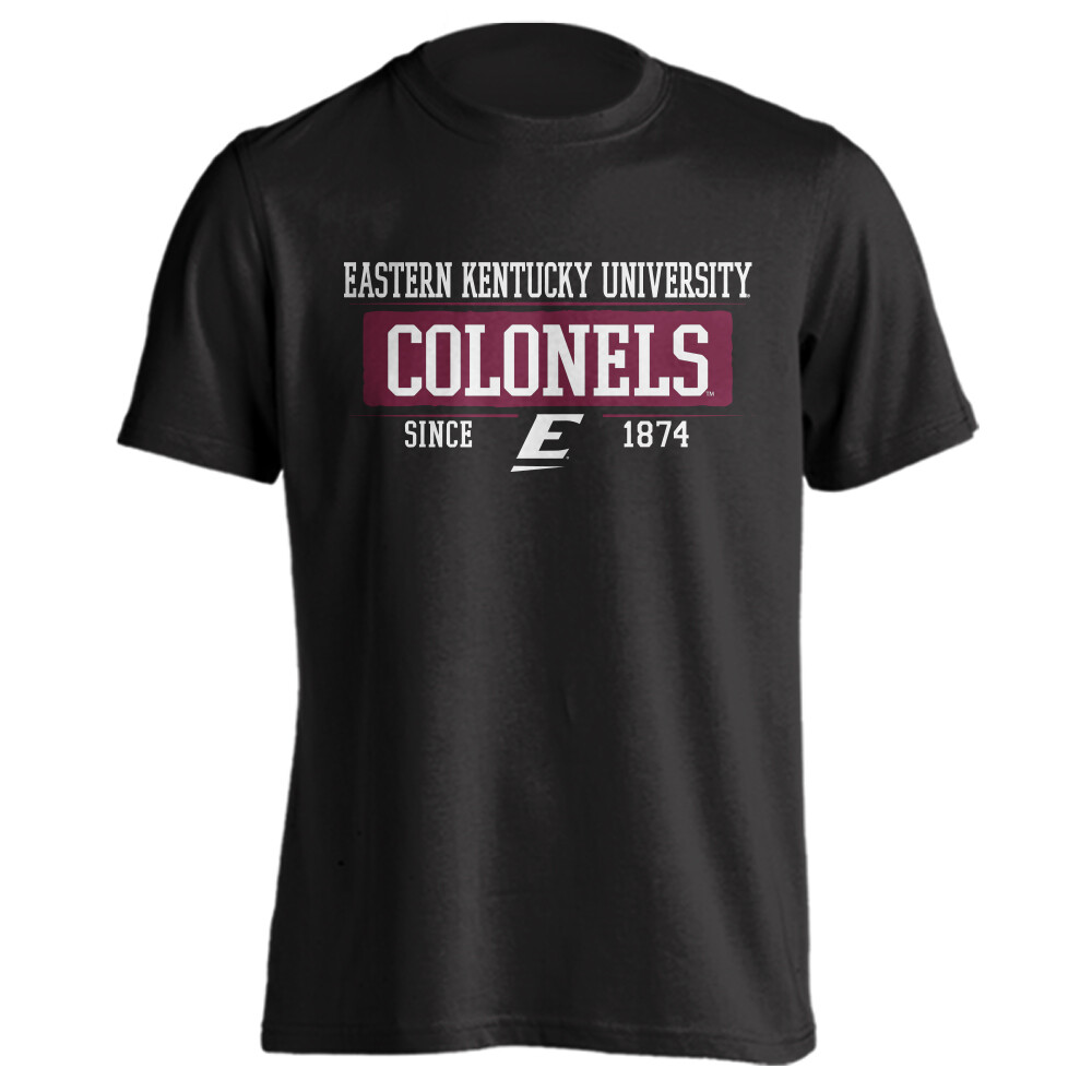 Eastern Kentucky University EKU Colonels Since 1874 Bar Mascot Tee T ...