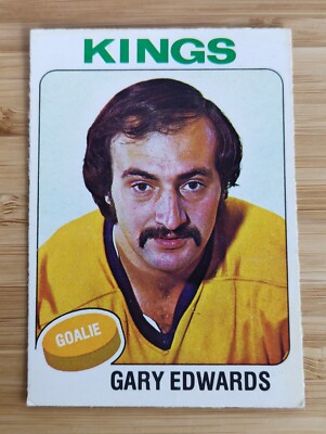 1975 OPC HOCKEY set break #105 GARY EDWARDS KINGS NM-MT | eBay