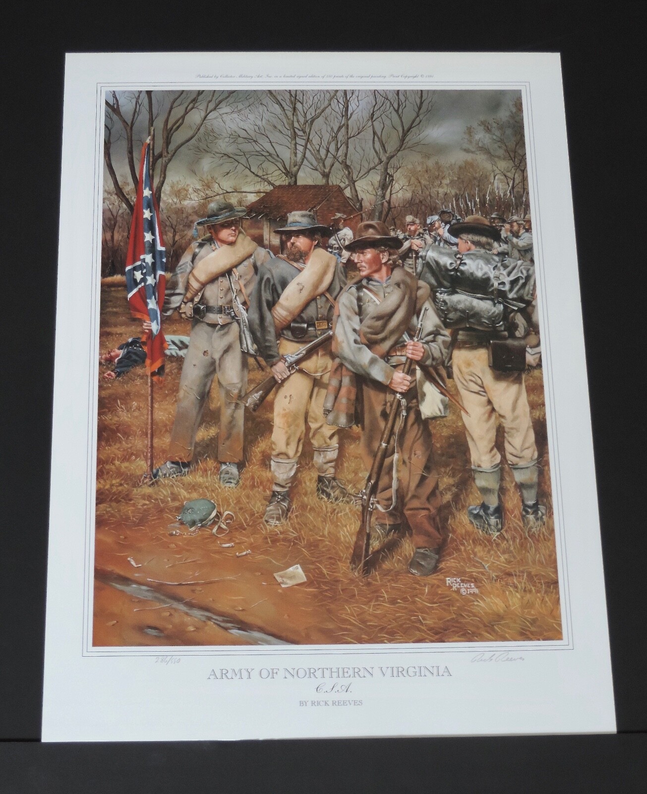 Rick Reeves - Army Of Northern Virginia - Civil War Print - Mint Print ...