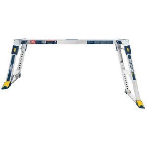 Werner Folding Adjustable Pro Work Platform Hop Up Aluminium 0.51M - 0 ...
