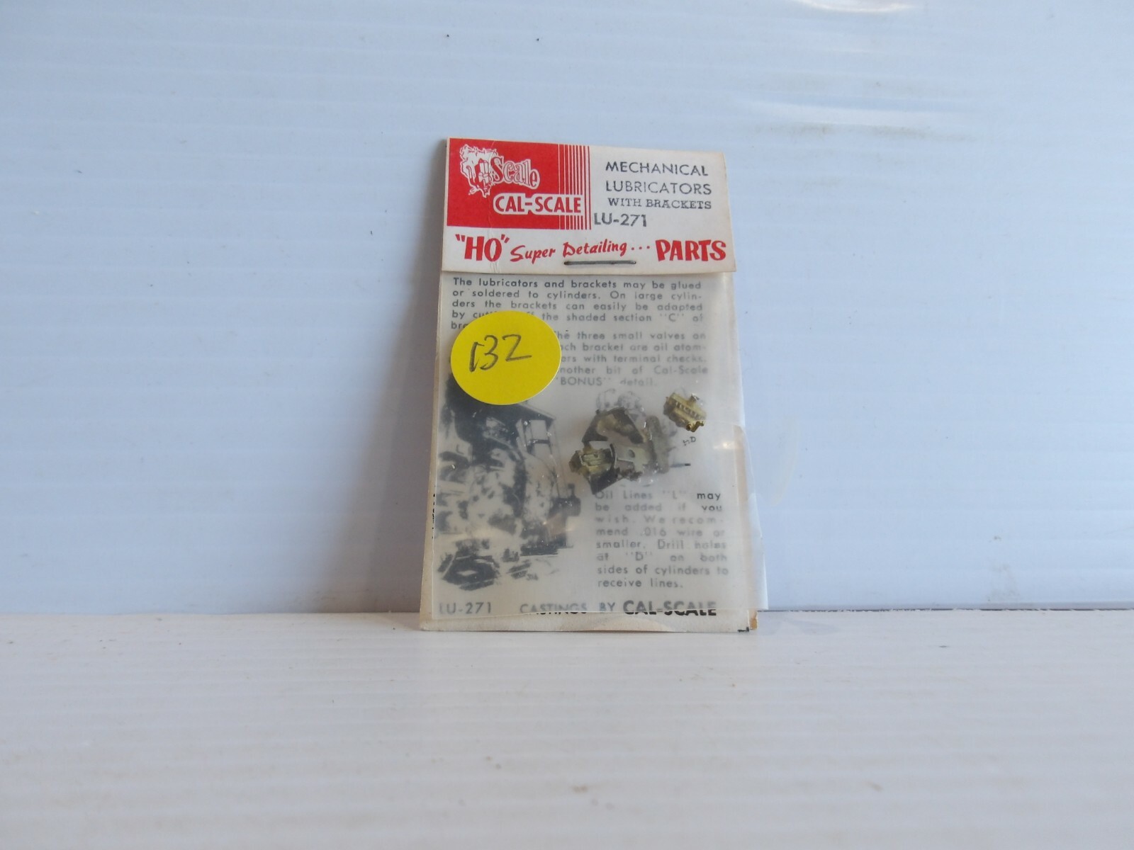 Cal-Scale #271 Steam Loco Mechanical Lubricators w/Brackets (Brass) NEW ...