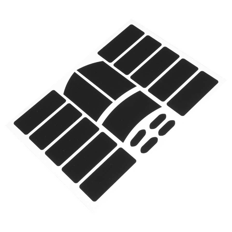 1 Sheet Mouse Grip - Ultrathin Mouse Anti-Slip Tape Sticker - Black ...