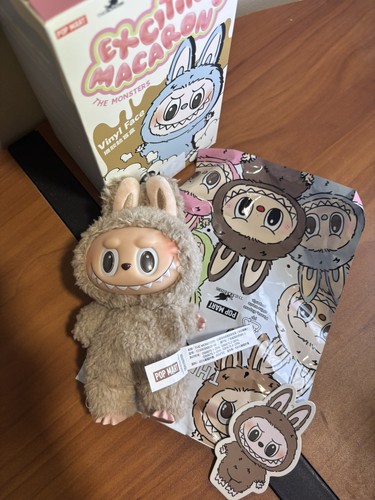 POPMART Labubu Toffee Exciting Macaron Series-OPENED; 100% Authentic ...