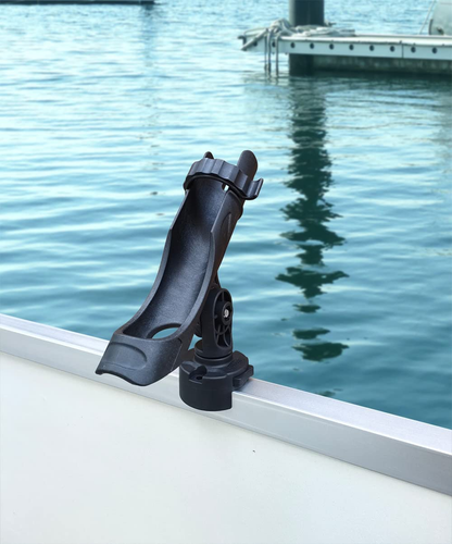 Pontoon Boat Square Rail Rod Holder / Fishing Rod Holder for Square ...