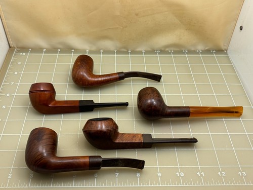 Judd's Lot of 5 Old Briar Pipes - 1 Cellini | eBay