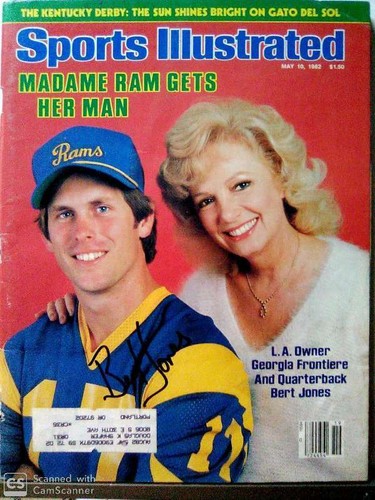 BERT JONES SIGNED SPORTS ILLUSTRATED MAG LOS ANGELES RAMS | eBay