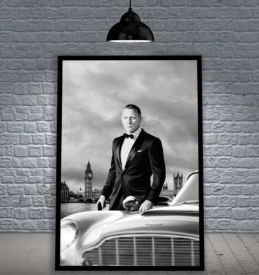 JAMES BOND 007 SKYFALL 2012 FRAMED MOVIE POSTER PRINT CINEMA A1 ...