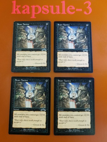4x Scare Tactics | Exodus | MTG Magic Cards | eBay