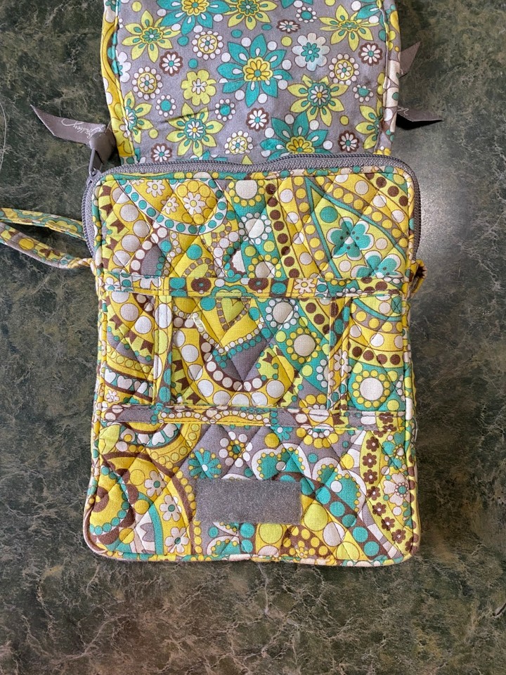 Vera Bradley Lemon Parfait Rachel Crossbody Retired Purse Bag Yellow ...