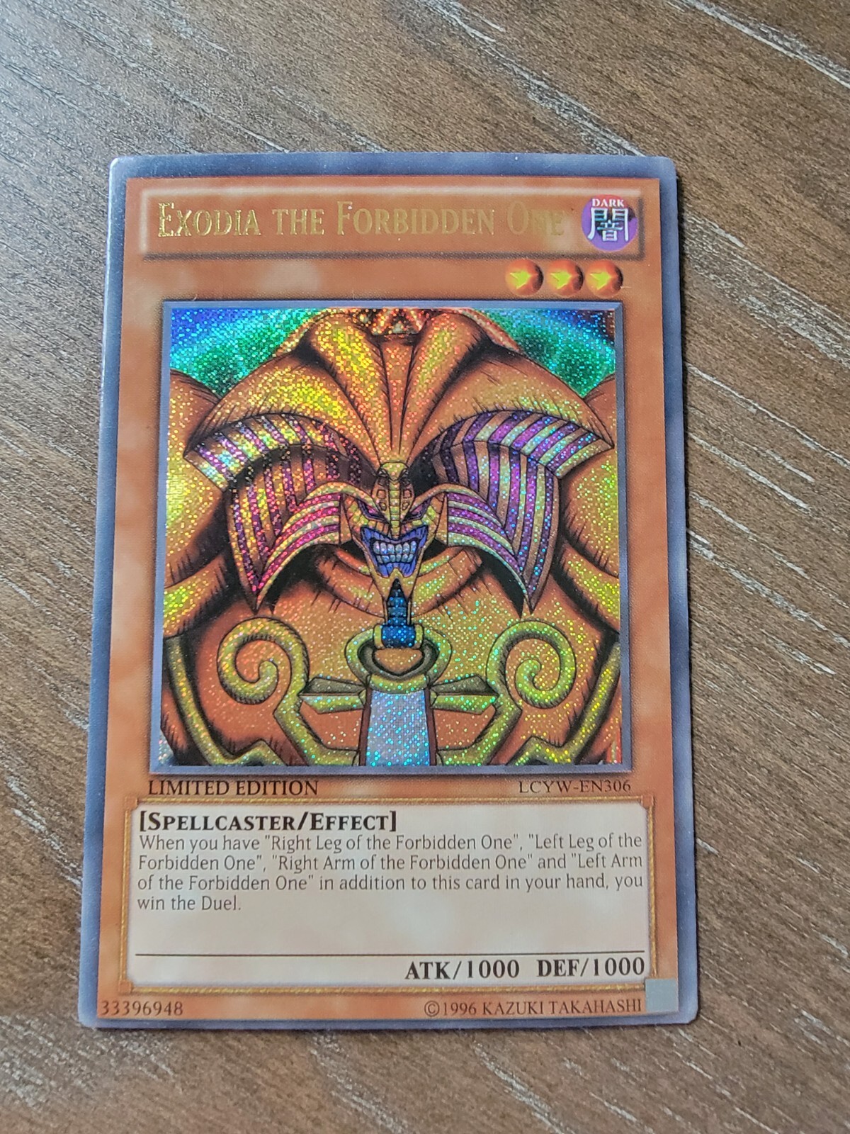 Exodia The Forbidden One ALL5 | eBay