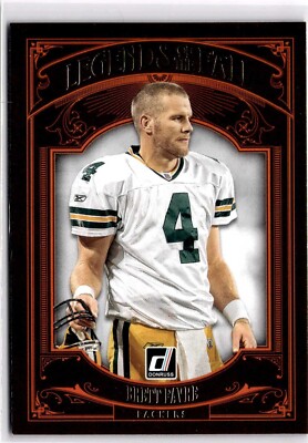 2020 Panini Legends Of The Fall Brett Favre #LF-BF Green Bay Packers | eBay
