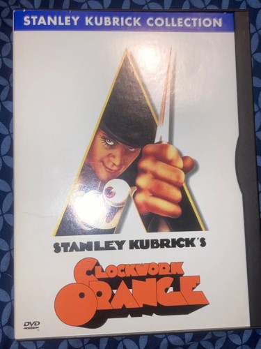 CLOCKWORK ORANGE DVD WIDESCREEN STANLEY KUBRICK COLLECTION MALCOLM ...