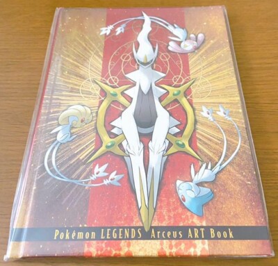 Arceus Art Japanese book Pokemon Center Limited Pokemon Legends Anime ...